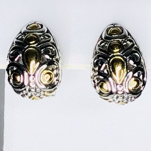 John MEDERIOS | Jewelry | Vintage Designer John Mederios Rhodium Gold ...